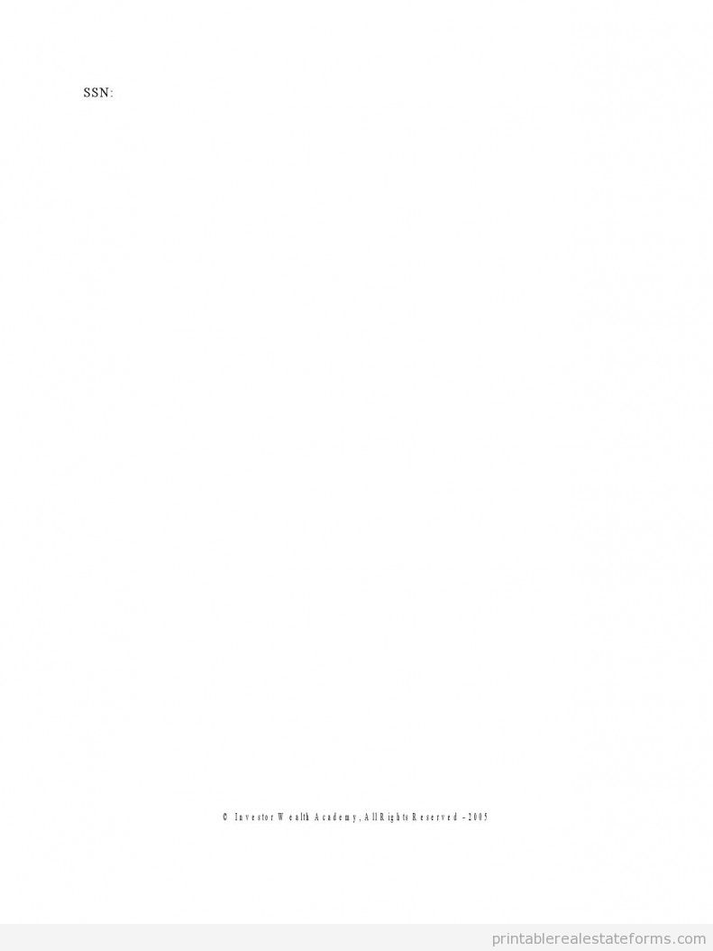 Free Printable Letter Of Authorization Form-SHORT SALE